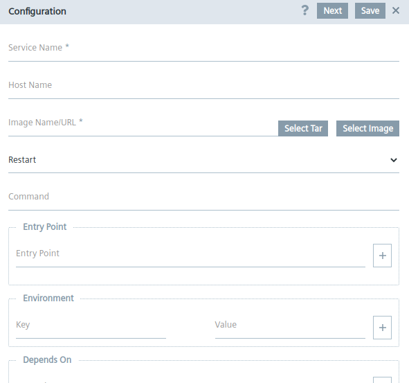 Configuring the configuration page - Industrial Edge Documentation