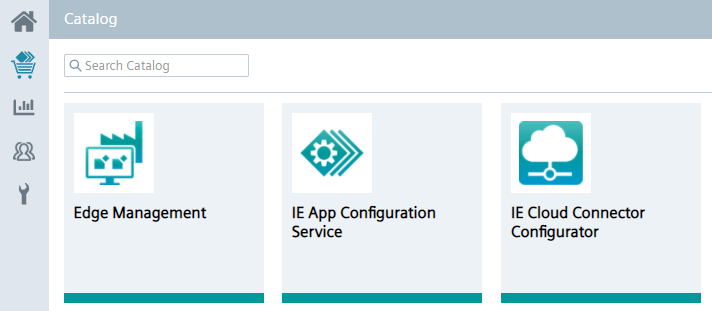 Catalog - Industrial Edge Documentation