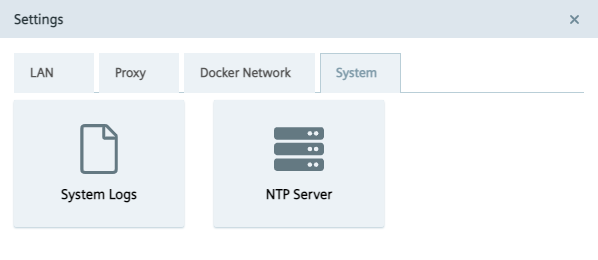 Downloading system logs - Industrial Edge Documentation