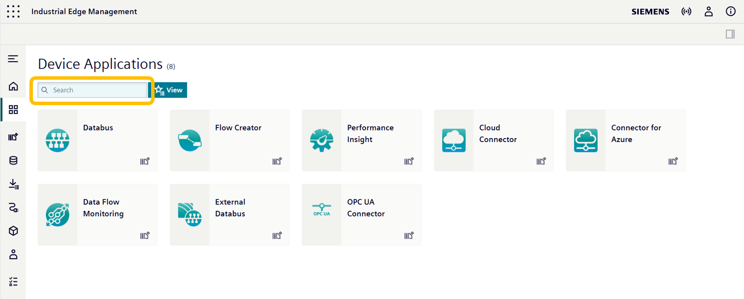Device Applications - Industrial Edge Documentation