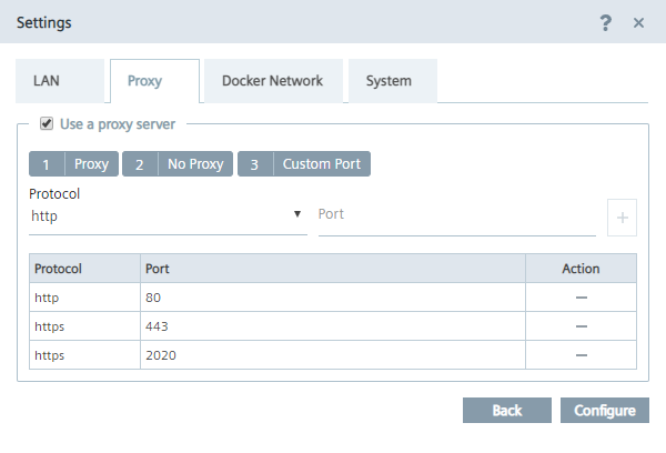 Setting up a proxy server - Industrial Edge Documentation
