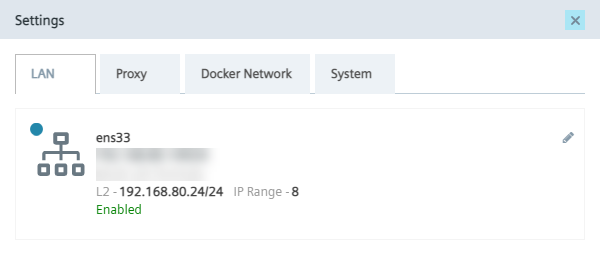 Editing network and Layer 2 network access settings - Industrial Edge Documentation