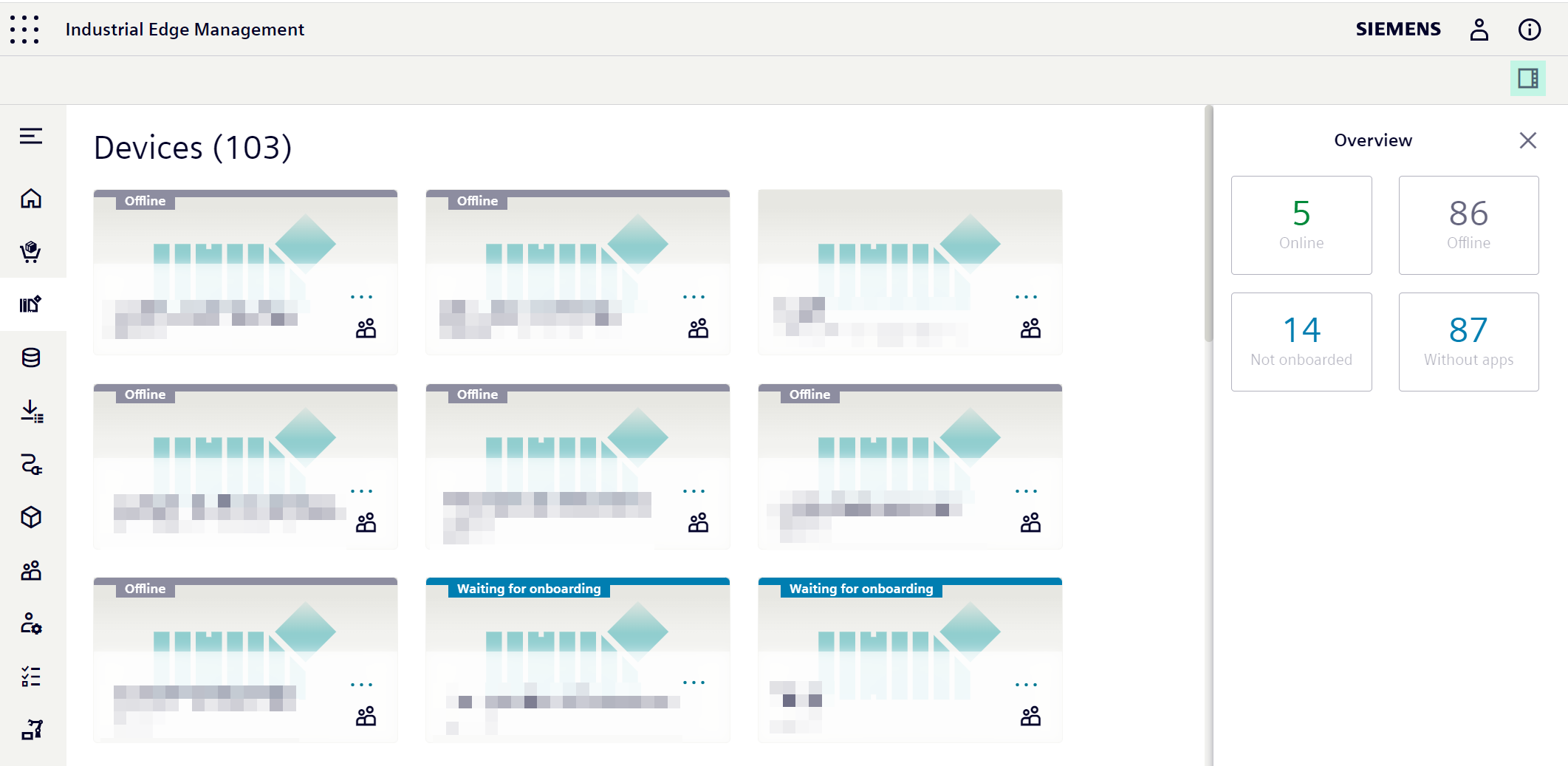Device overview - Industrial Edge Documentation
